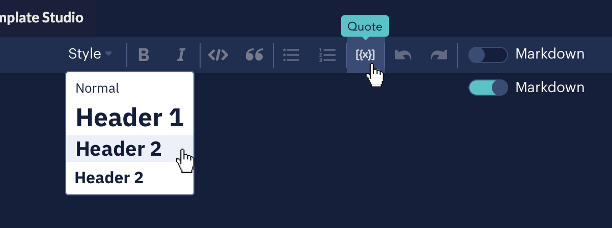 Template Studio V2 UI · Issue #59 · accordproject/template-studio-v2 · GitHub