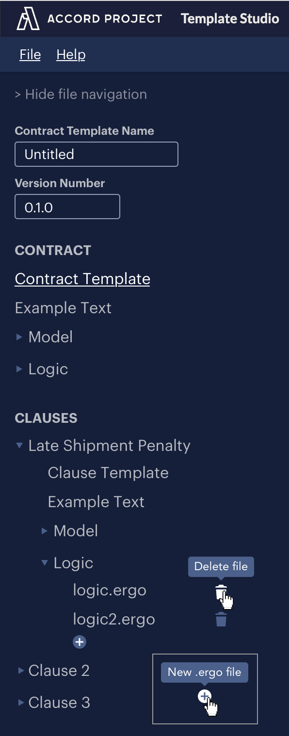 Template Studio V2 UI · Issue #59 · accordproject/template-studio-v2 · GitHub