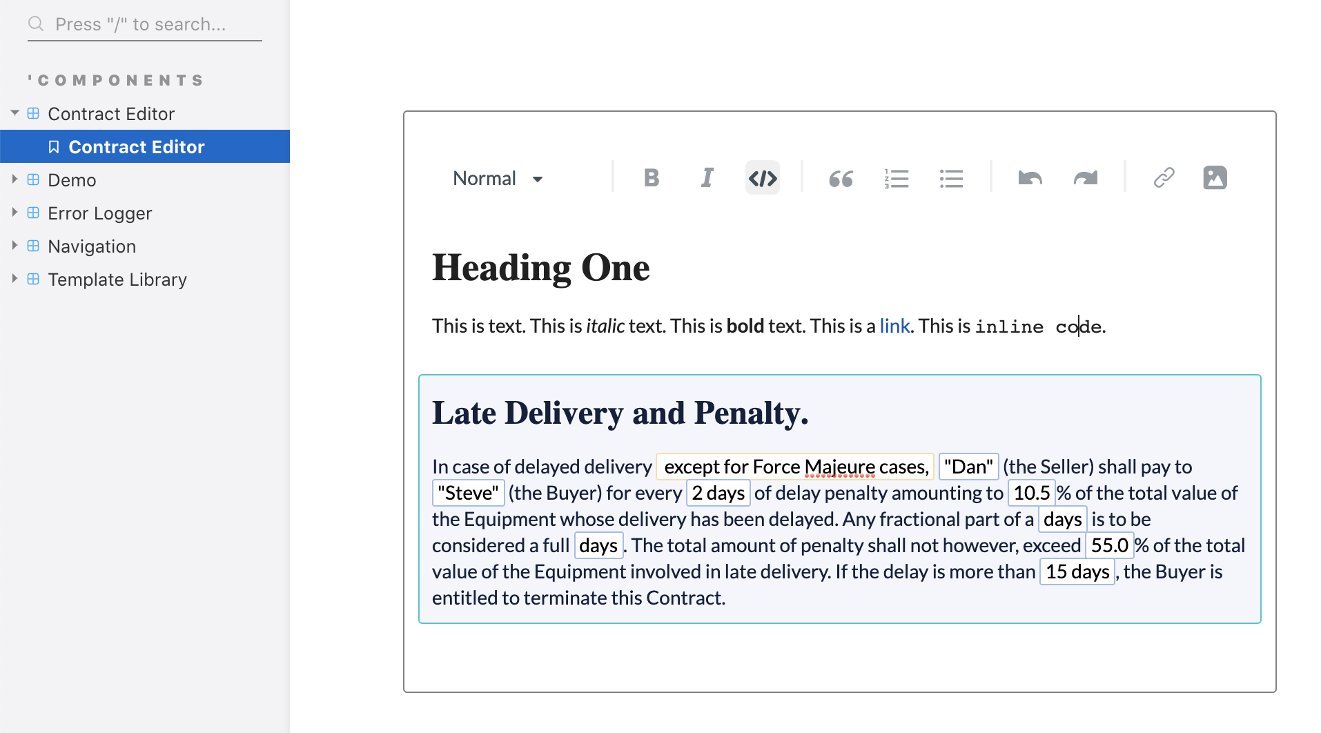 Ui Realignment · Issue 51 · Accordproject Web Components · Github
