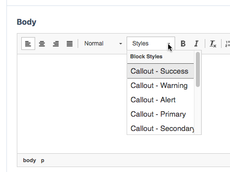 Using Custom Editor JS Styles Set causes js console error · Issue #674 · processwire/processwire ...