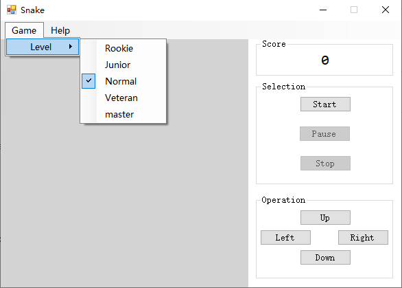 GitHub - ConanJordan/Snake: 使用VB.Net编写的贪吃蛇游戏。