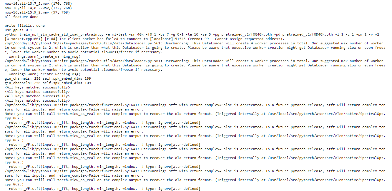 Train fail (can't do any training at all) · Issue #382 · RVC-Project/Retrieval-based-Voice ...