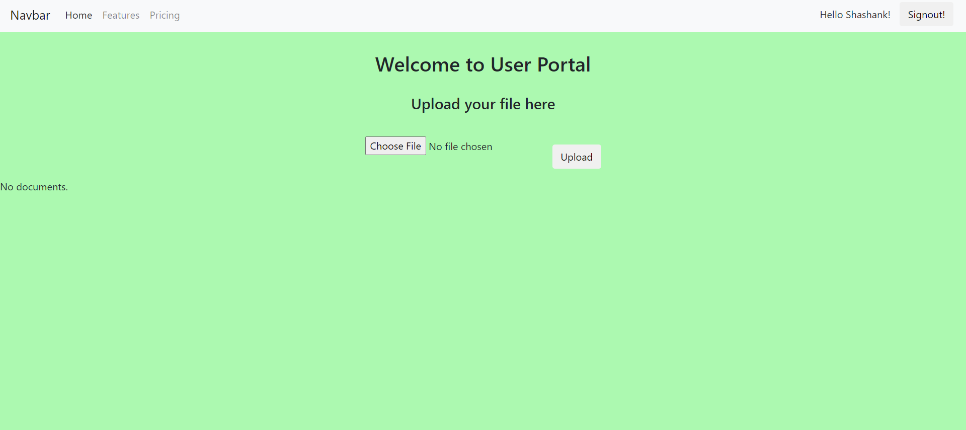 GitHub - shashanksanket/UserPortal