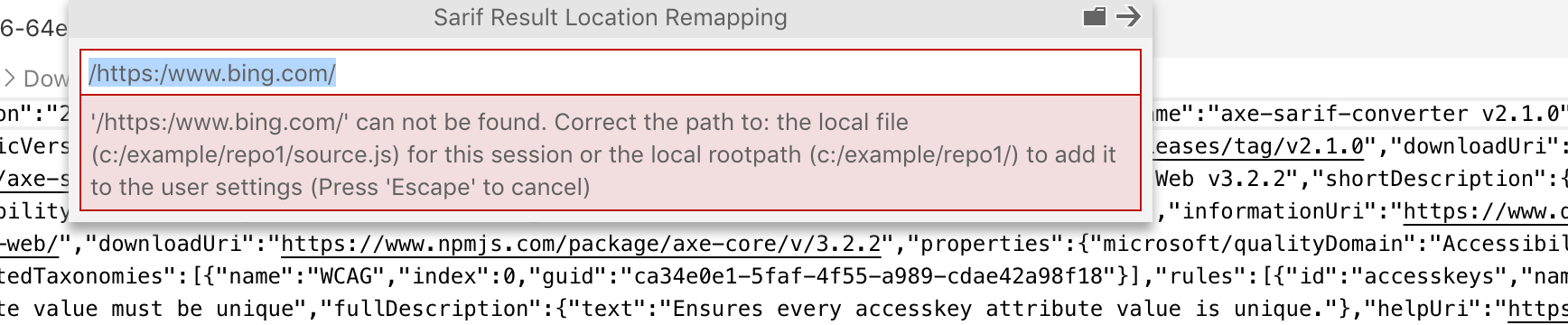 When Sarif File Contains Url Artifact Vs Code Extension Fails To Open · Issue 202 · Microsoft