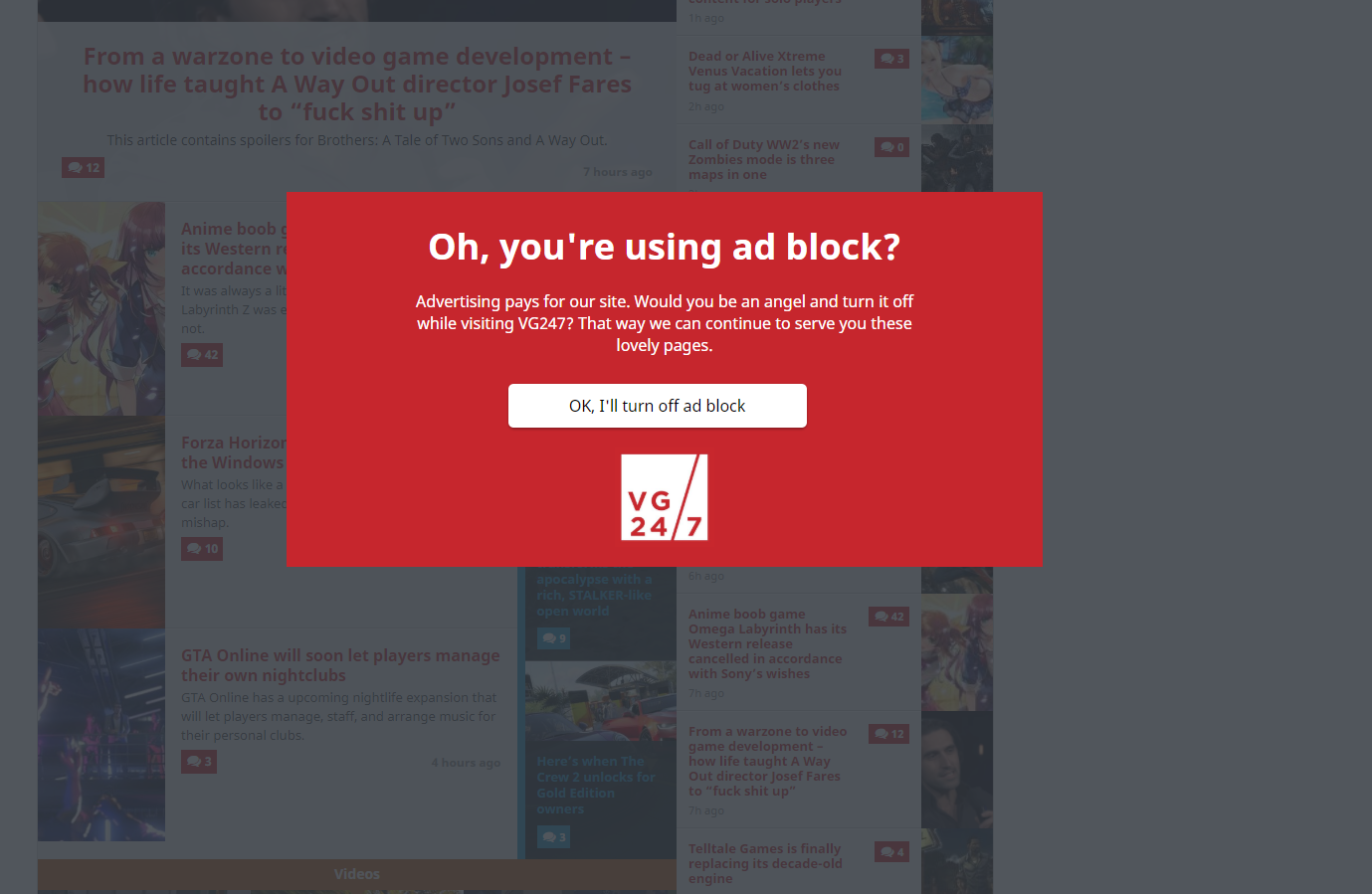 [Anti-adblock] vg247.com · Issue #115 · NanoAdblocker/NanoFilters · GitHub
