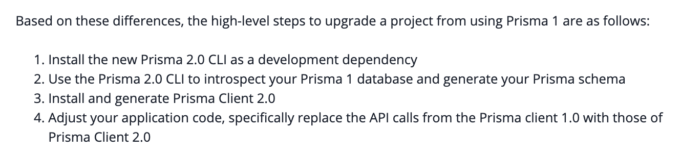 vertical spacing of numbered lists · Issue #150 · prisma/docs · GitHub