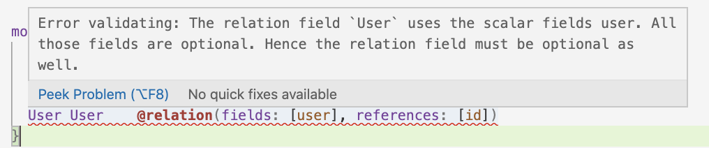 Relation field after running Upgrade CLI is required but should be optional · Issue #38 · prisma ...