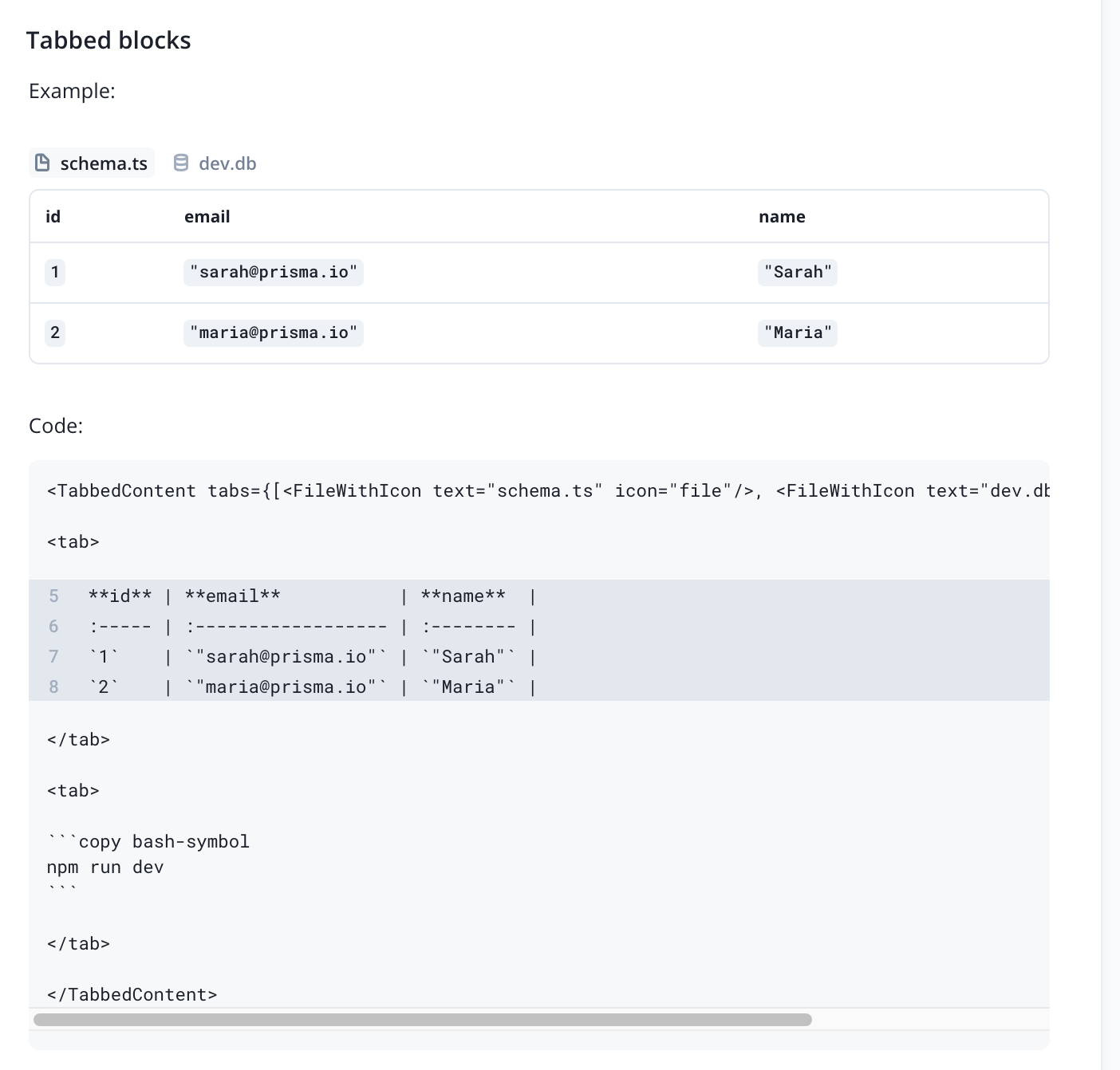 Escape +, - and | at beginning of a line · Issue #654 · prisma/docs · GitHub
