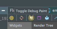 Enable Paint Debug while running a Flutter App in Debug Mode · Issue #20063 · flutter/flutter ...