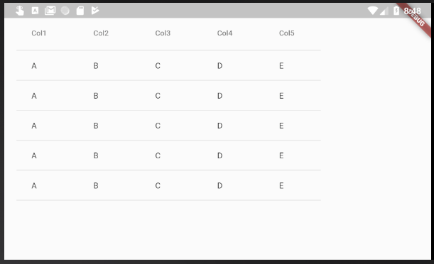 How To Make Datatable Support Landscape Display · Issue 21622 · Flutterflutter · Github