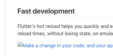 broken link in README.md · Issue #24041 · flutter/flutter · GitHub