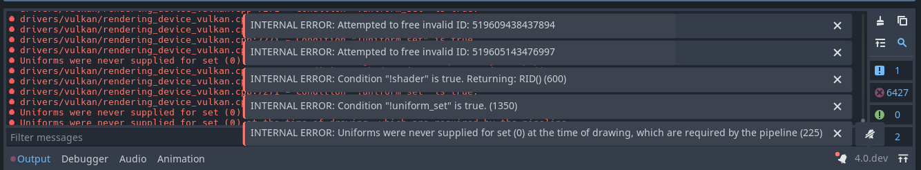 Vulkan Mobile Renderer: Lag to crash on editing 3d scenes · Issue #54938 · godotengine/godot ...