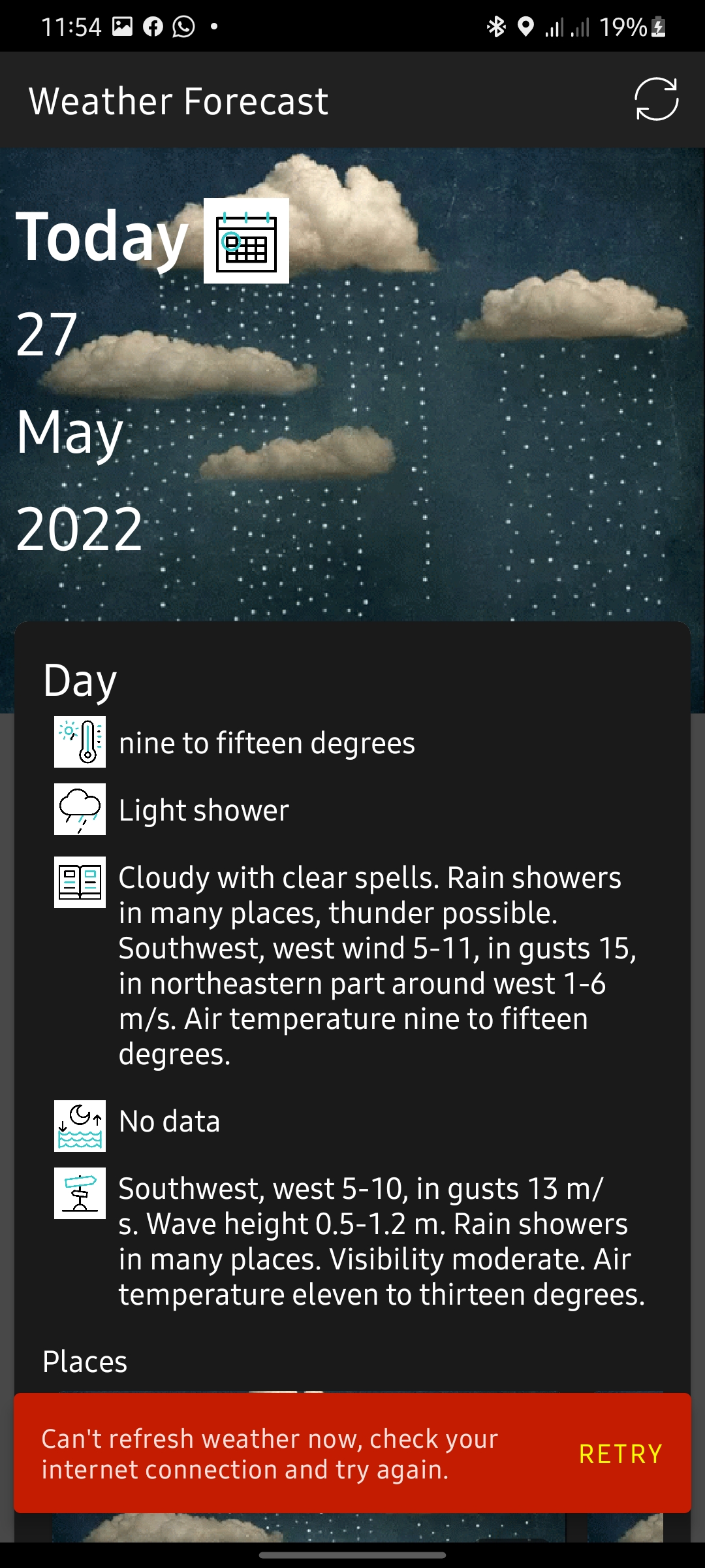 Github Tolulonge Weather Forecast This Android Application Fetches