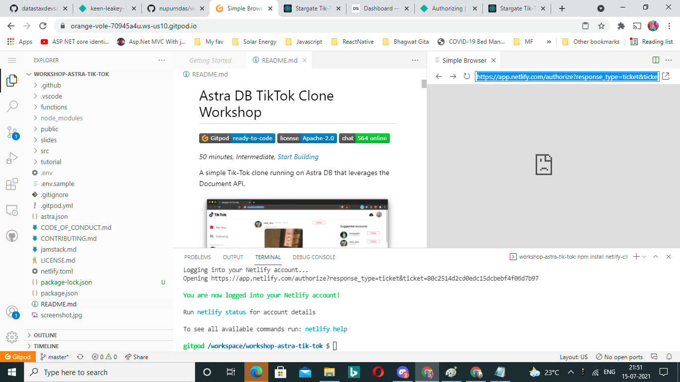 [HW] Nupur Neogi · Issue #235 · datastaxdevs/workshop-social-media-tiktok · GitHub