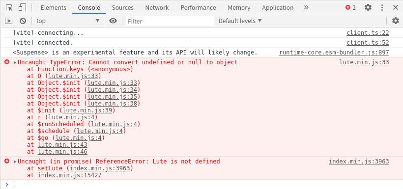 Nuxt3 And Lute Is Not Defined · Issue 1151 · Vanessa219vditor · Github 