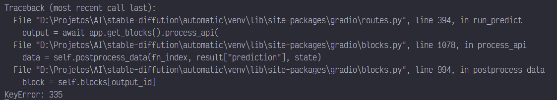 [Issue]: Sending image from "Process Image" to txt2img hangs the entire interface · Issue #552 ...