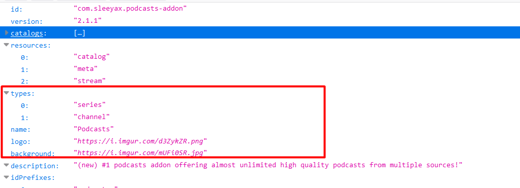 Check custom types in manifest · Issue #3 · Stremio/stremio-addon-linter · GitHub