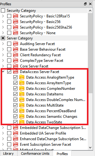 Server example don't pass the certification with CTT tool against basic DataAccess Server facet ...