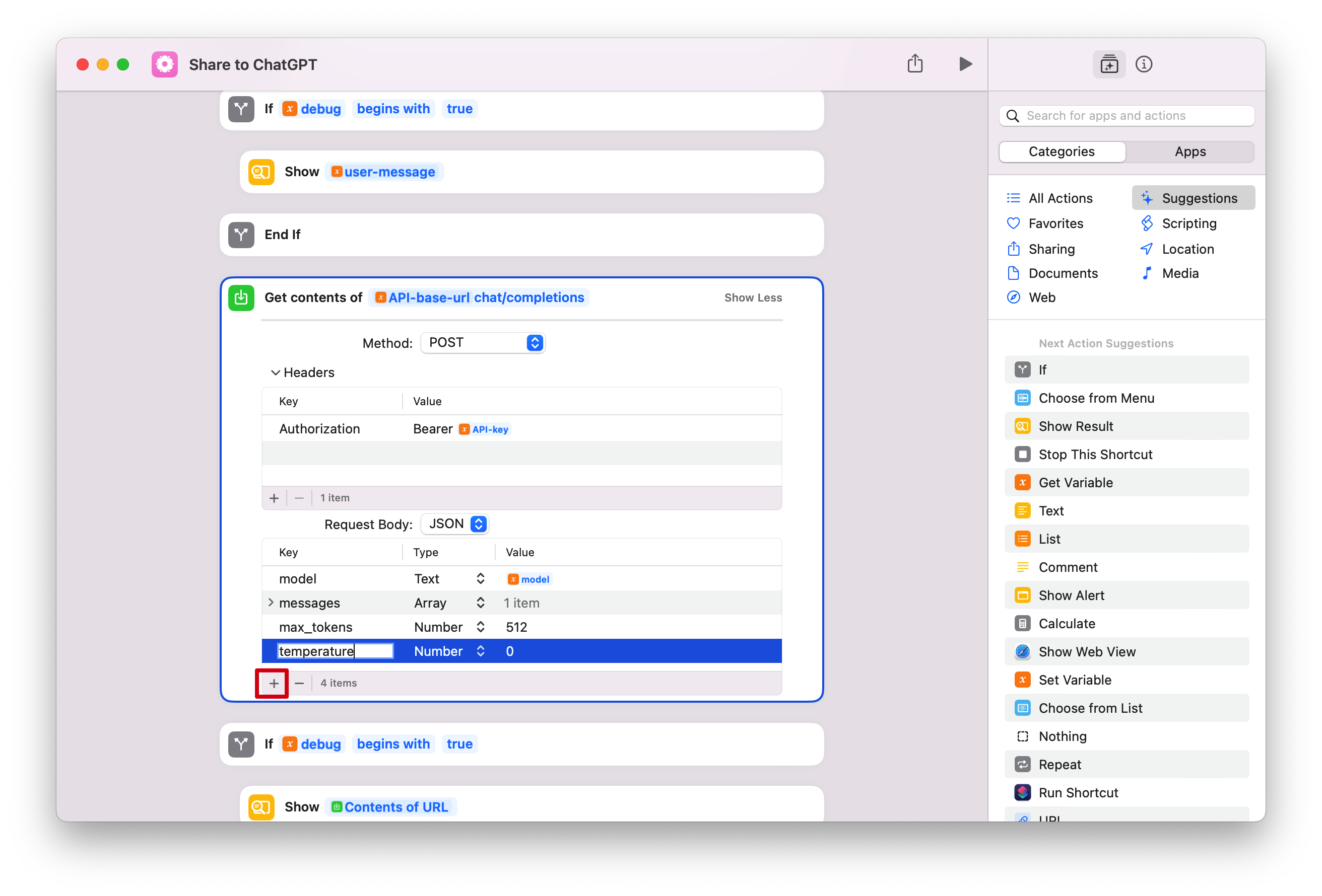 能否增加一个温度系数设置 · Issue #2 · reorx/Share-to-ChatGPT-Shortcut · GitHub