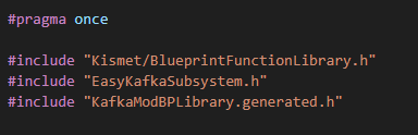 How can I include Easykafka in my own plugin? · Issue #5 · sha3sha3/UE-EasyKafka · GitHub