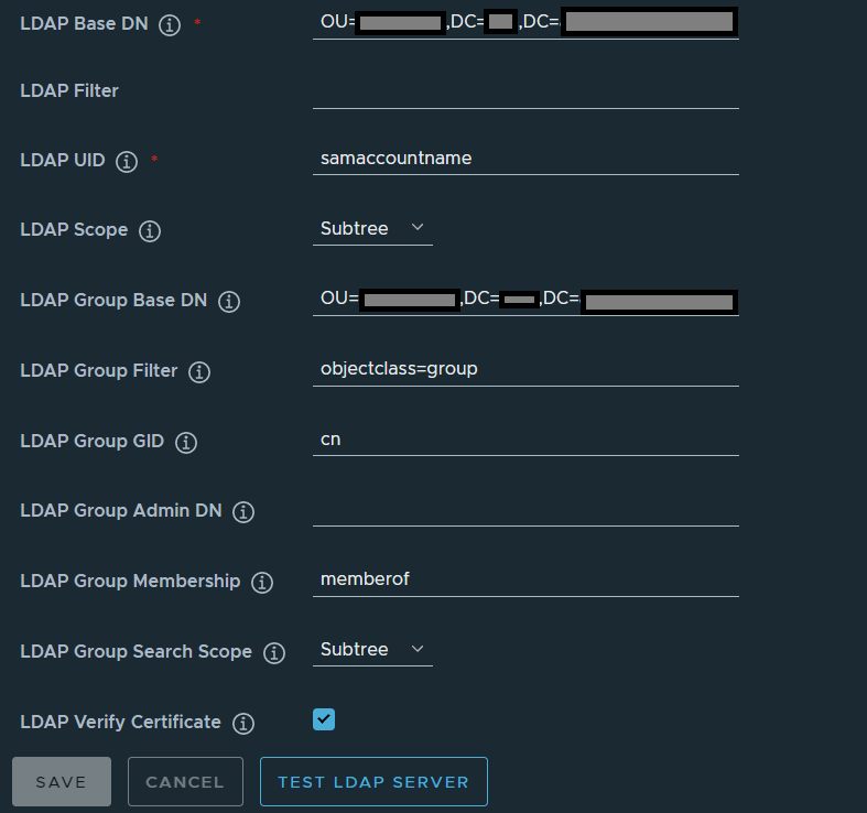 LDAP Group DN is not found · Issue #16463 · goharbor/harbor · GitHub