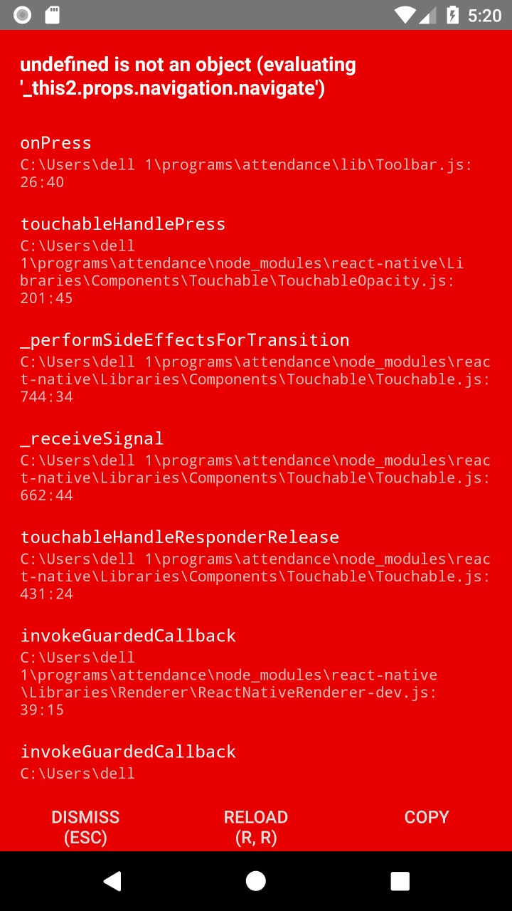 undefined is not an object(evaluating '_this2.props.navigation.navigate') · Issue #19907 ...