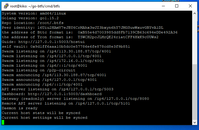 Not access to Dashboard remotely · Issue #177 · bittorrent/go-btfs · GitHub