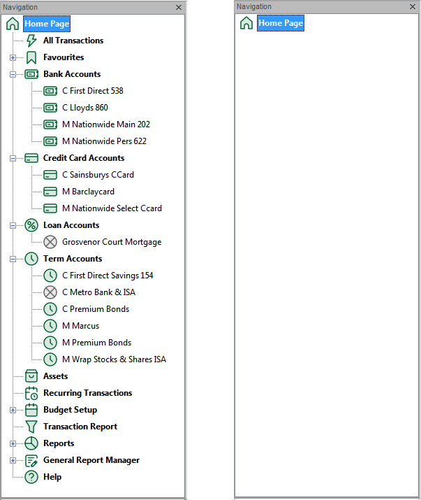 Expanding a collapsed Navigation tree not intuitive for new users ...