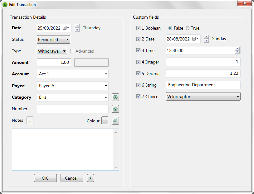 Boolean custom field misalignment · Issue #4999 · moneymanagerex/moneymanagerex · GitHub