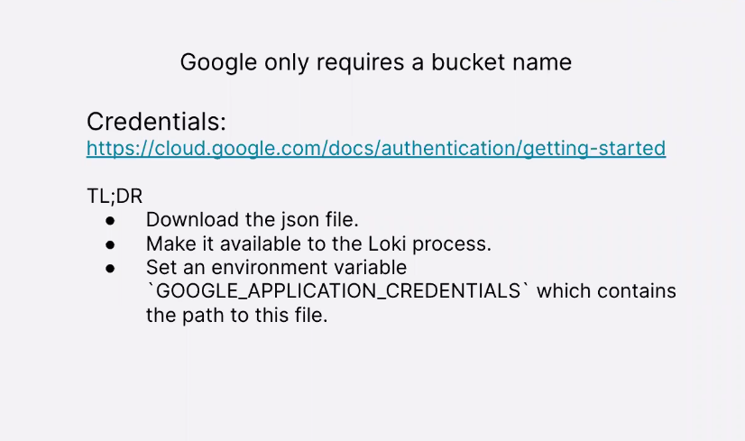Gcs Storage Private Key Structure Error · Issue 7977 · Grafanaloki · Github