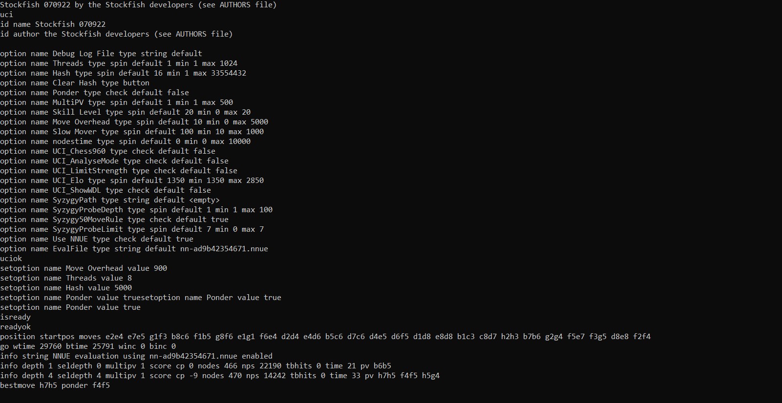 Low depth and nps in first move right after book move · Issue #562 · lichess-bot-devs/lichess ...
