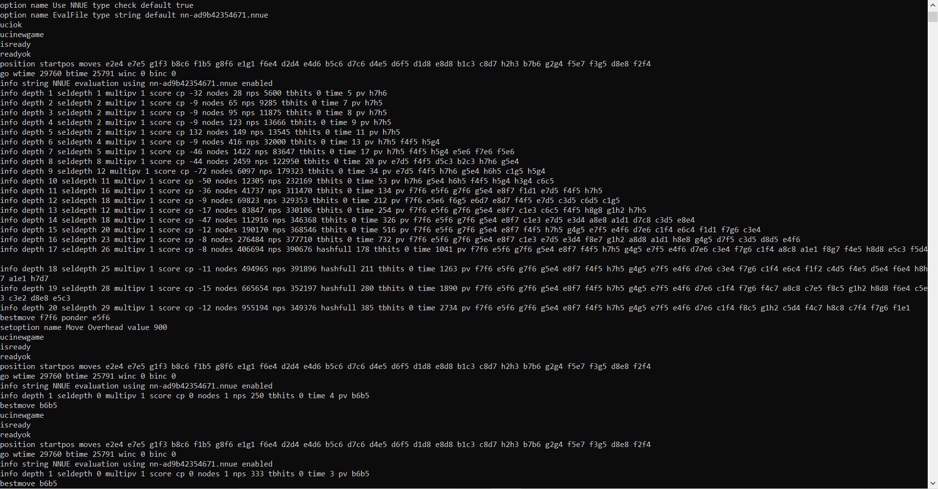 Low depth and nps in first move right after book move · Issue #562 · lichess-bot-devs/lichess ...