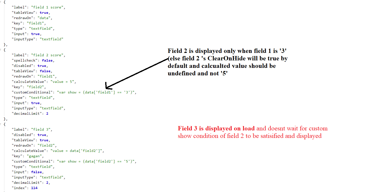 [BUG] Problems - ClearonHide with CustomCondition doesnt work as expected · Issue #1303 · formio ...