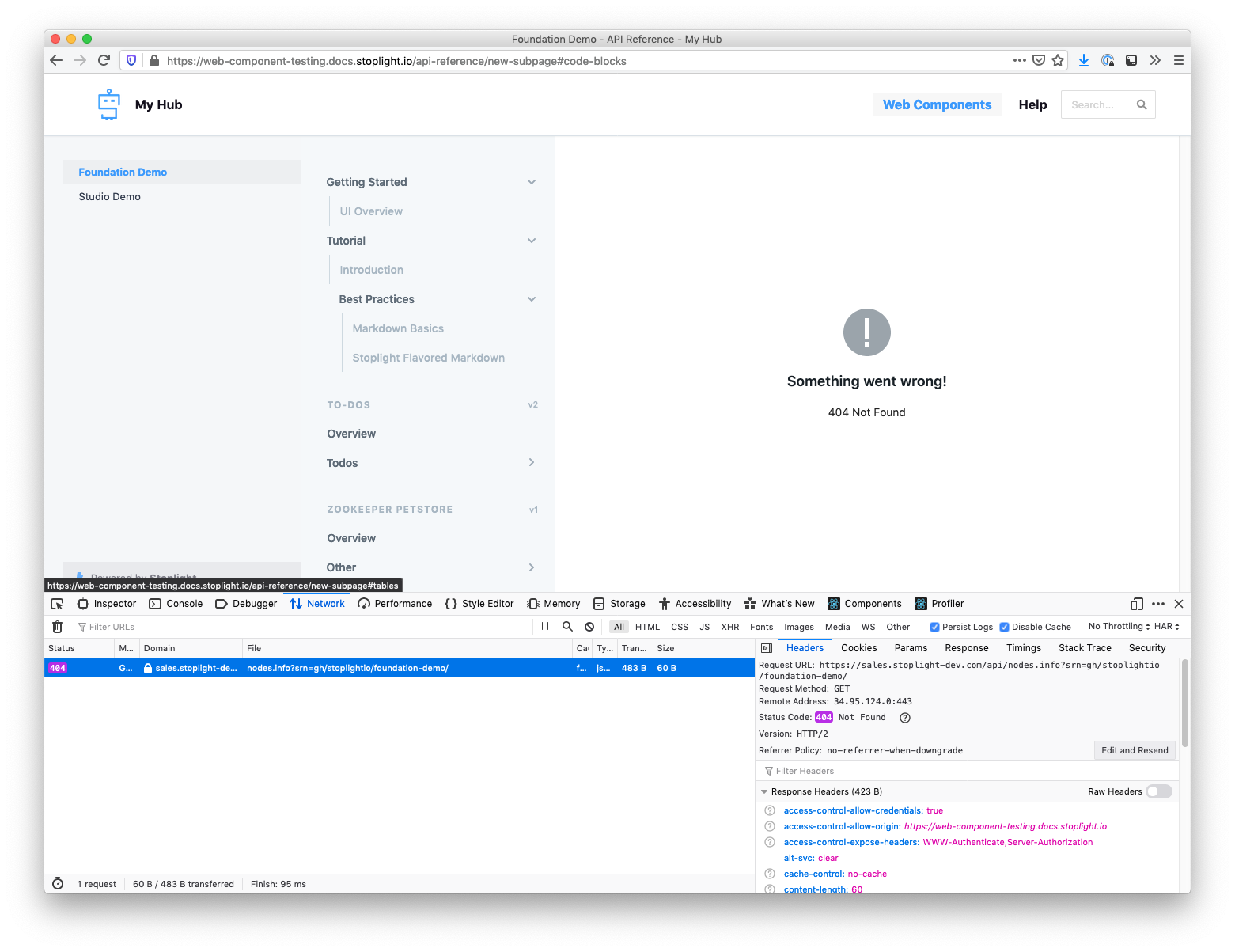 Markdown links and ToC links generate 404s when using hash router · Issue #591 · stoplightio ...