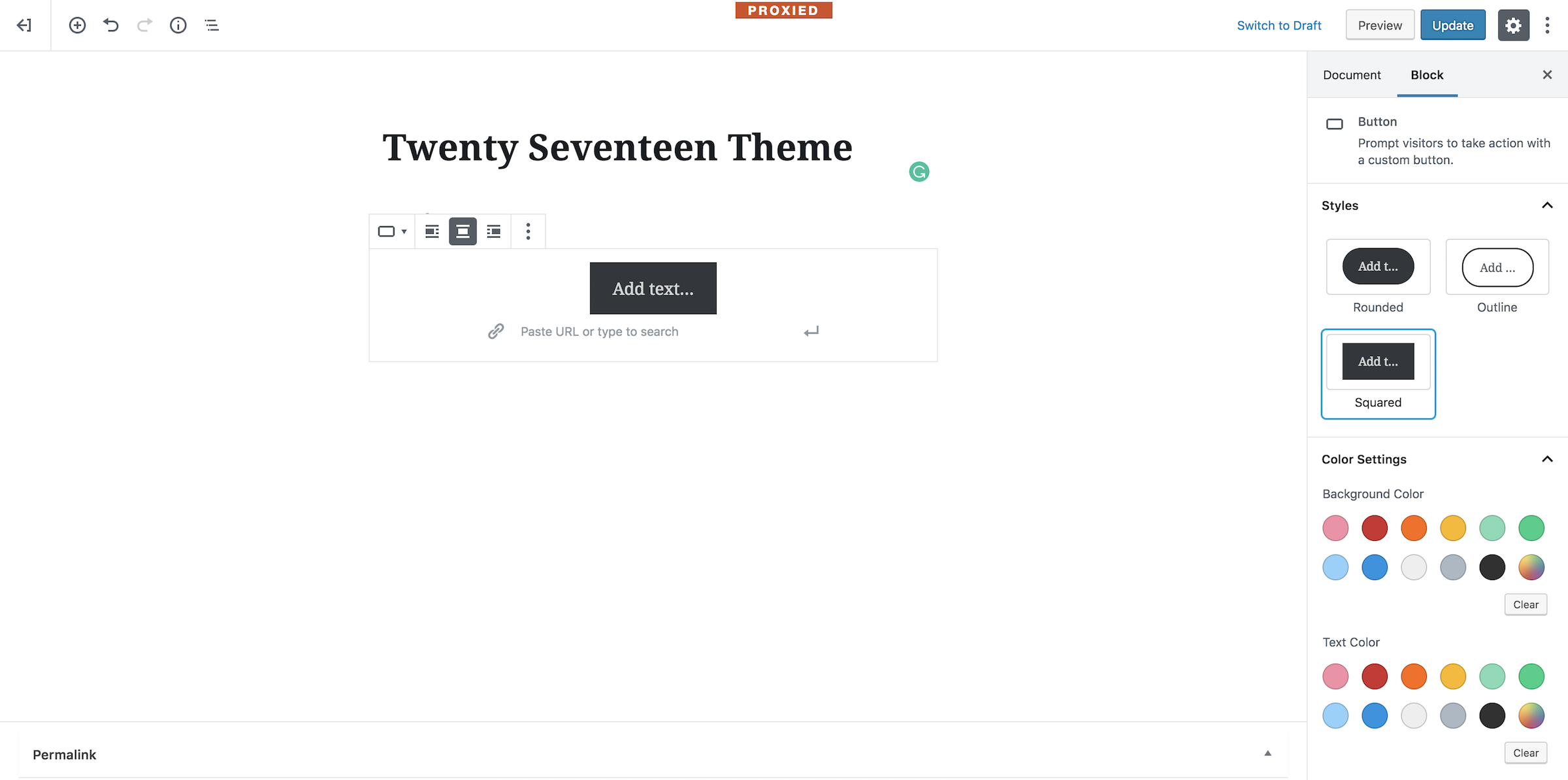 All Themes: Button block styles not working in themes with Gutenberg styles & support · Issue ...