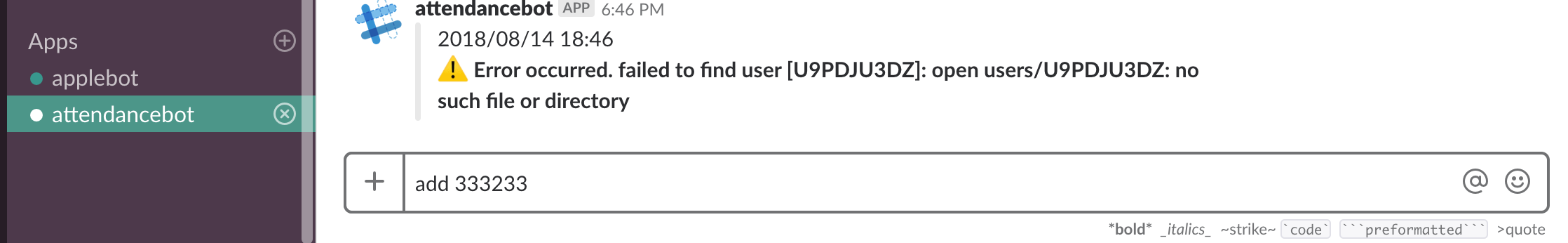 GitHub - kishikawakatsumi/attendancebot
