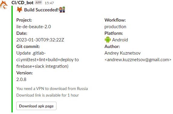 Github Drogapsgitlab Ci Cd Kotlin Template Of The Pipeline That I 3911