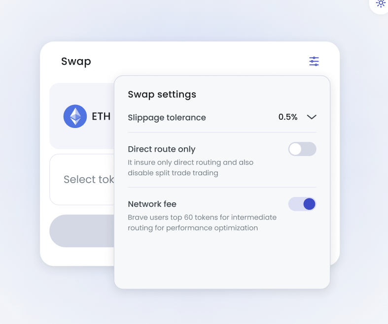 Swap V2 Build Out Swap Settings · Issue 24821 · Bravebrave Browser · Github 