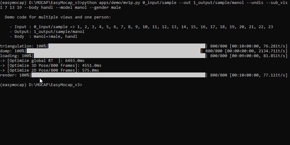 Error using Mano · Issue #36 · zju3dv/EasyMocap · GitHub