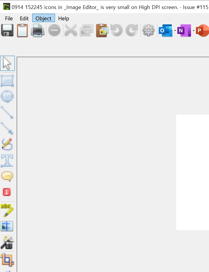icons in "Image Editor" is very small on High DPI screen. · Issue #115 · greenshot/greenshot ...