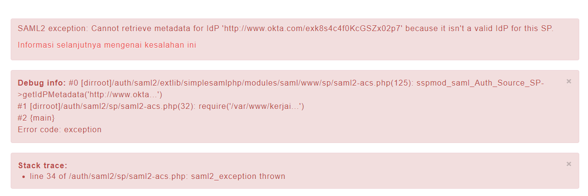 Okta and Moodle metadata issue · Issue #473 · catalyst/moodle-auth_saml2 · GitHub