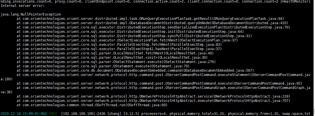 Distributed fragment query YIC · Issue #9094 · orientechnologies/orientdb · GitHub
