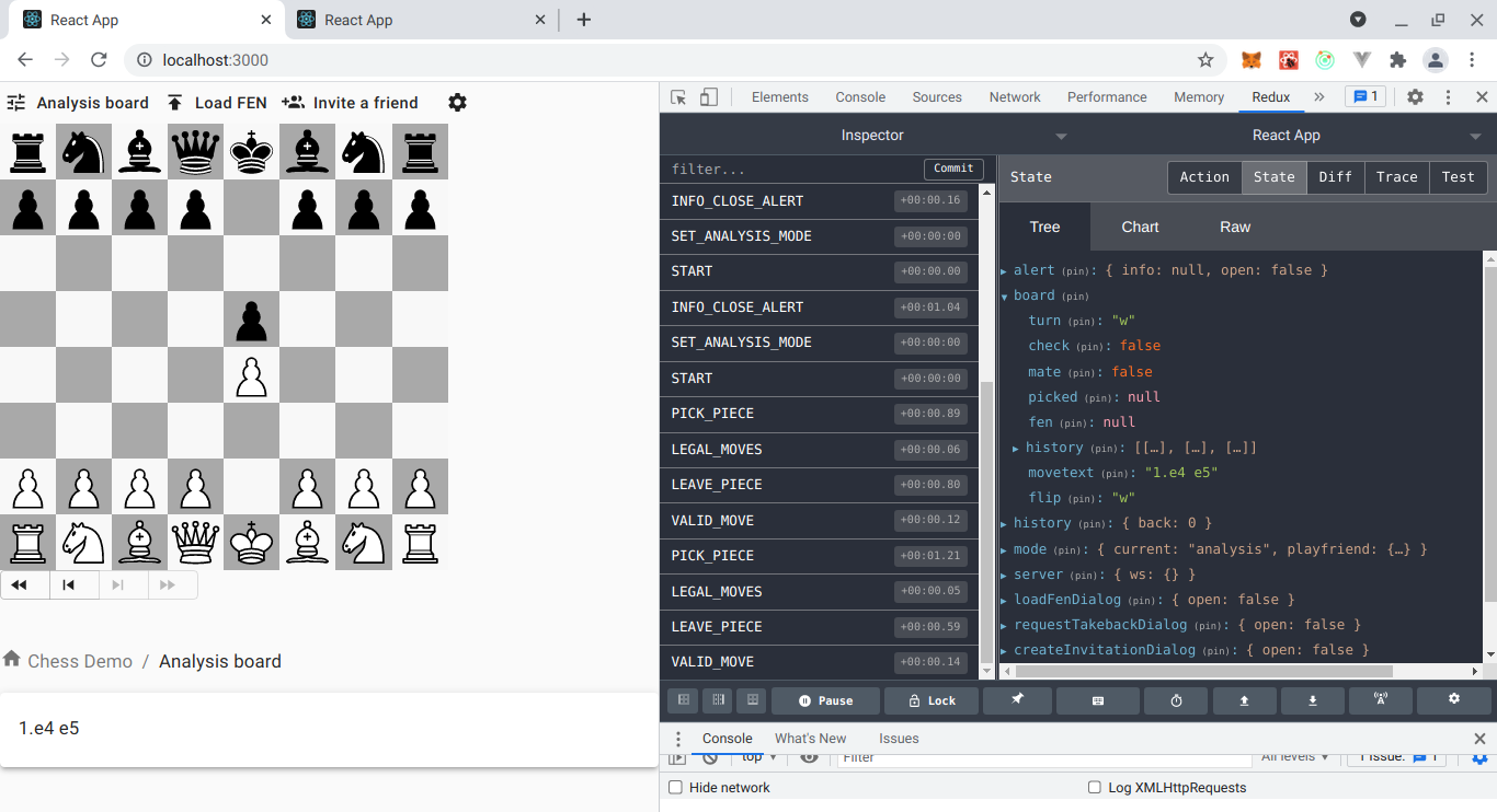 Add A New Option To Display The Fen String · Issue 139 · Chesslablabreact Chess · Github