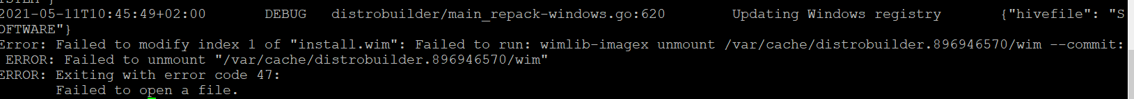 Windows Repack failing on xfs · Issue #429 · lxc/distrobuilder · GitHub