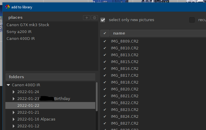 crash when selecting folder in "add to library" · Issue #11045 · darktable-org/darktable · GitHub