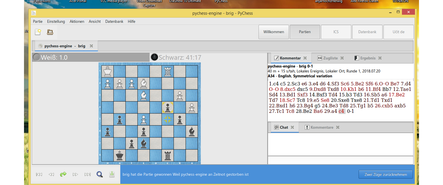 Undo causing pychess endless loop · Issue #1657 · pychess/pychess · GitHub