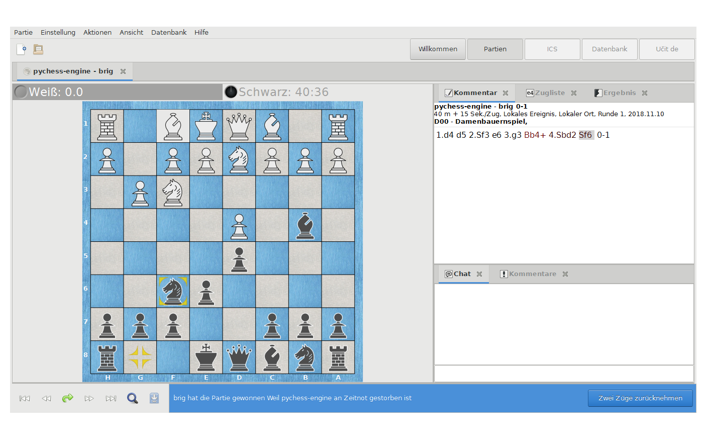 Undo causing pychess endless loop · Issue #1657 · pychess/pychess · GitHub