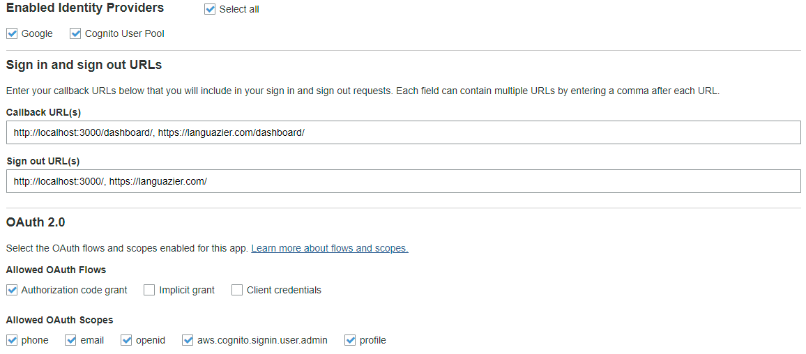 'redirect_mismatch' error with hosted UI · Issue #5127 · aws-amplify/amplify-js · GitHub
