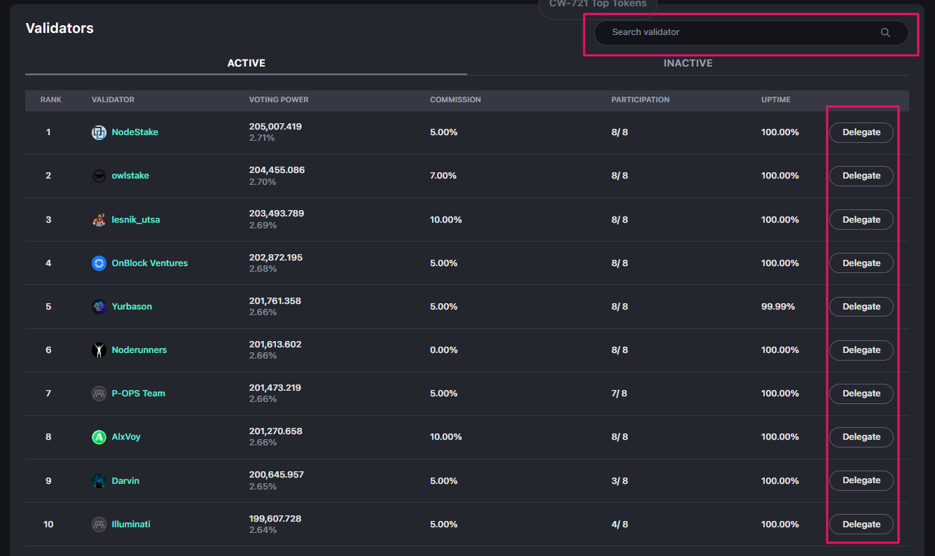 [UI] Improve UI for messages of txns and button · Issue #1030 · aura-nw ...