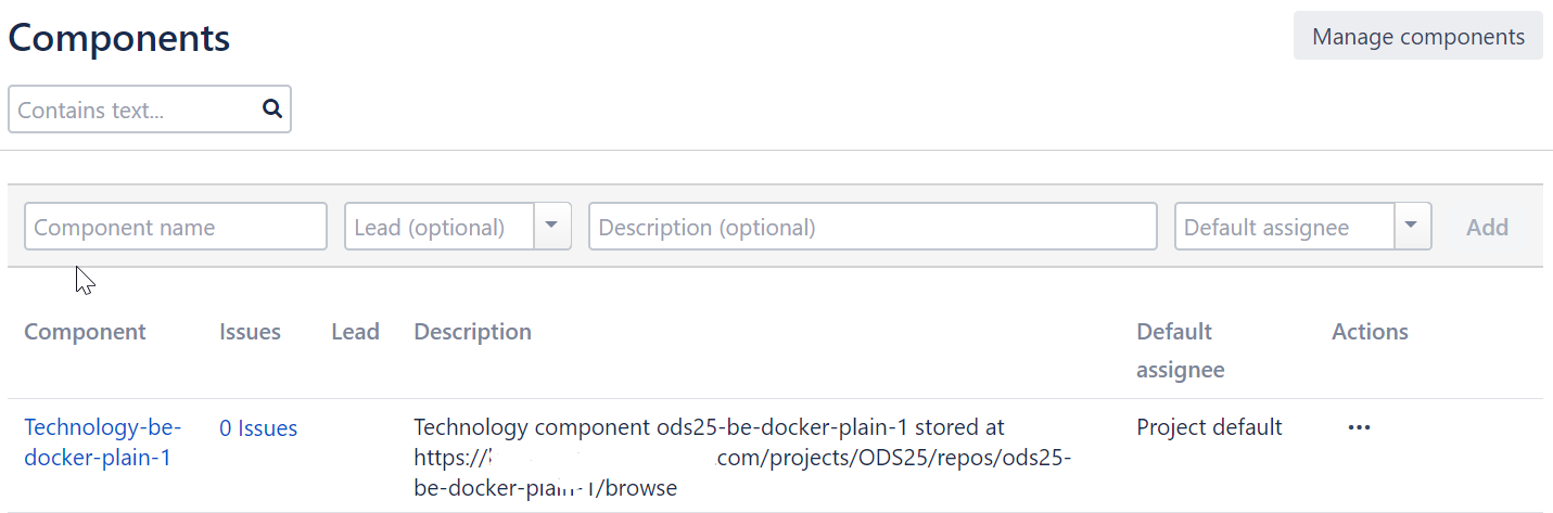 Provision app should create jira Component when new boilerplate component is provisioned · Issue ...
